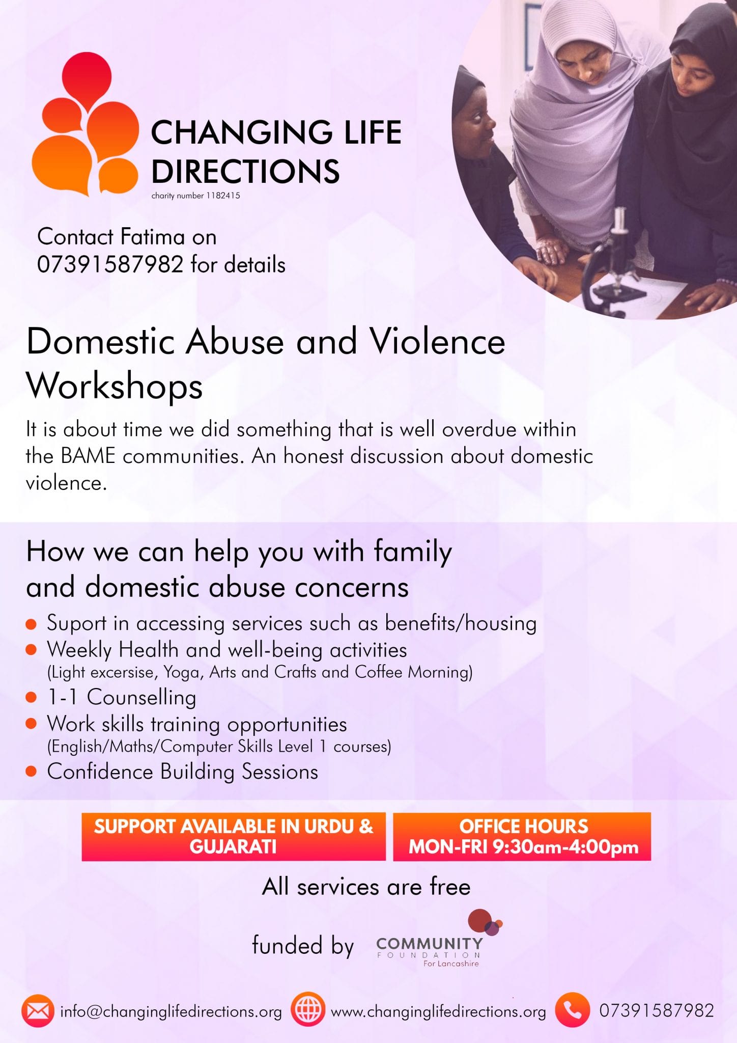 Domestic Violence - Changing Life Directions